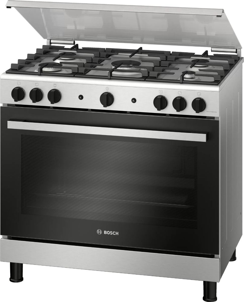 Bosch Serie 2 Gas range cooker HJY5G7V60Z - Appliance Junction