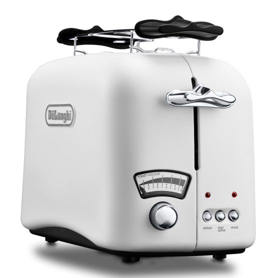 DeLonghi Argento 2 Slice Toaster White TP ZA DL CT021.W1 - Appliance ...