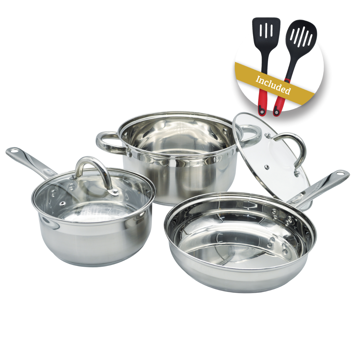 Snappy Chef 7pc Supreme Cookware Set - Appliance Junction